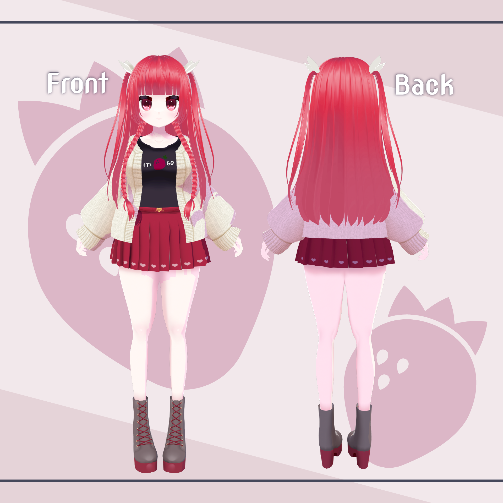 【オリジナル3Dモデル】「フレッサ」VRChat対応・VRMモデル【NEOKET3】 - 雨宿り出張所 - BOOTH