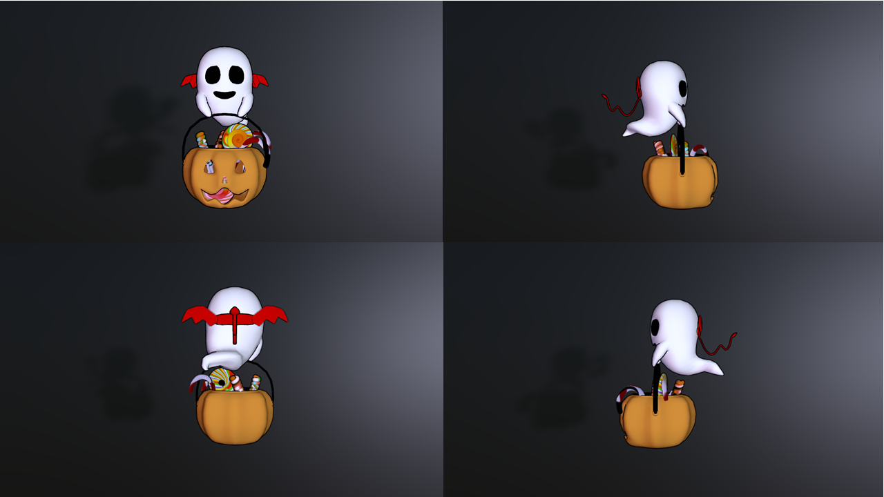 Halloween Ghost Pet - Shop_yiyo - BOOTH