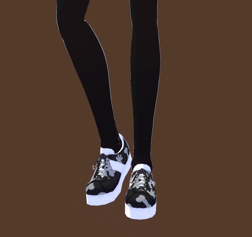 Rude Clara Skelly Shoes - kawaiisaiko - BOOTH