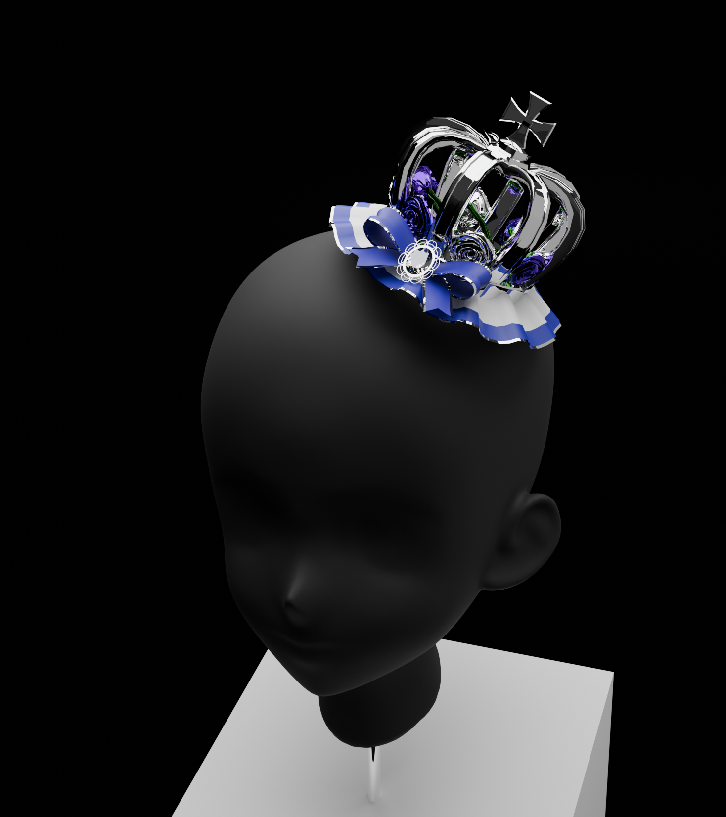 【VRChat】ribbon crown - oyrr's luxury store - BOOTH