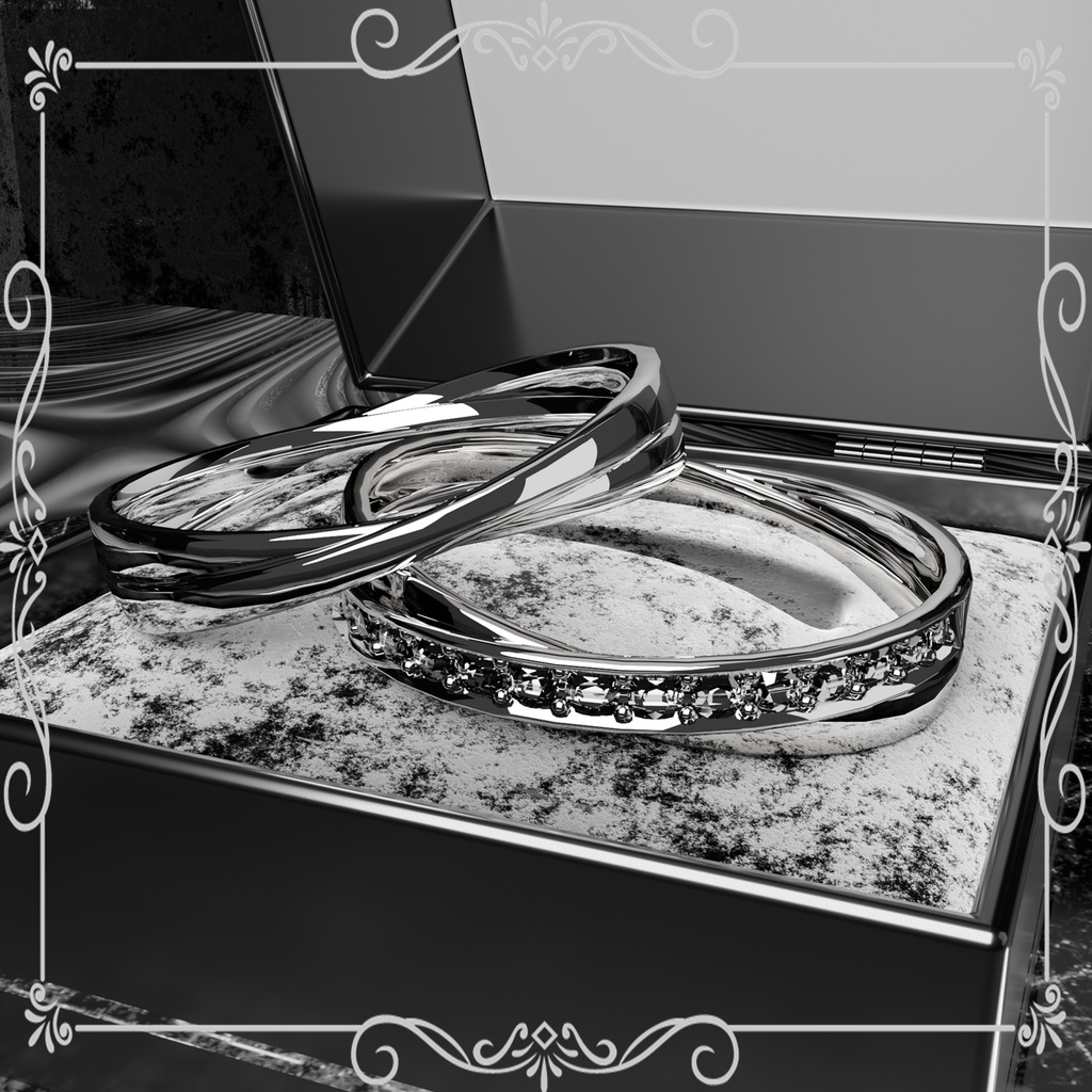 【VRChat】Simple Pair Ring - oyrr's luxury store - BOOTH