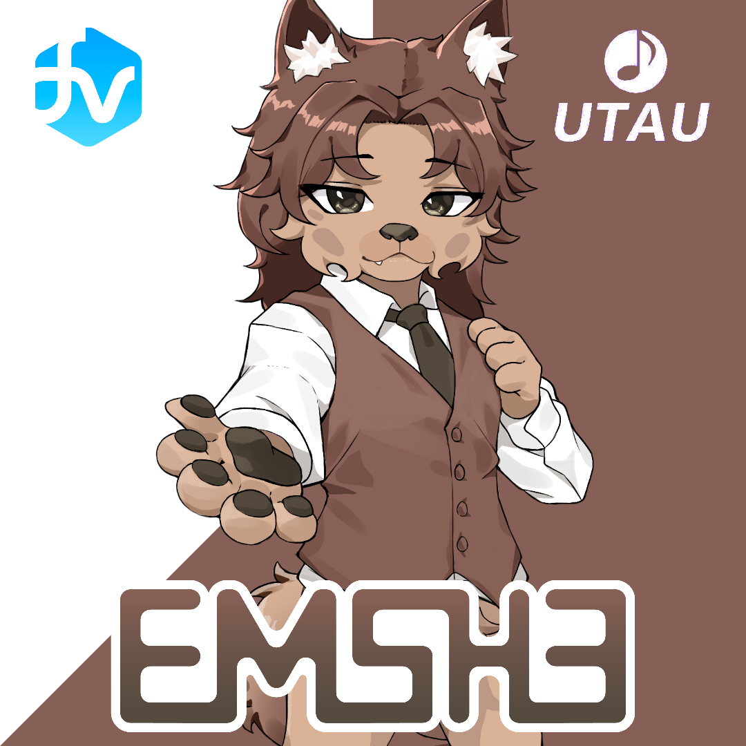 EMSH3 for UTAU and DeepVocal - Furry Vocal Synth - EMSH3 - BOOTH