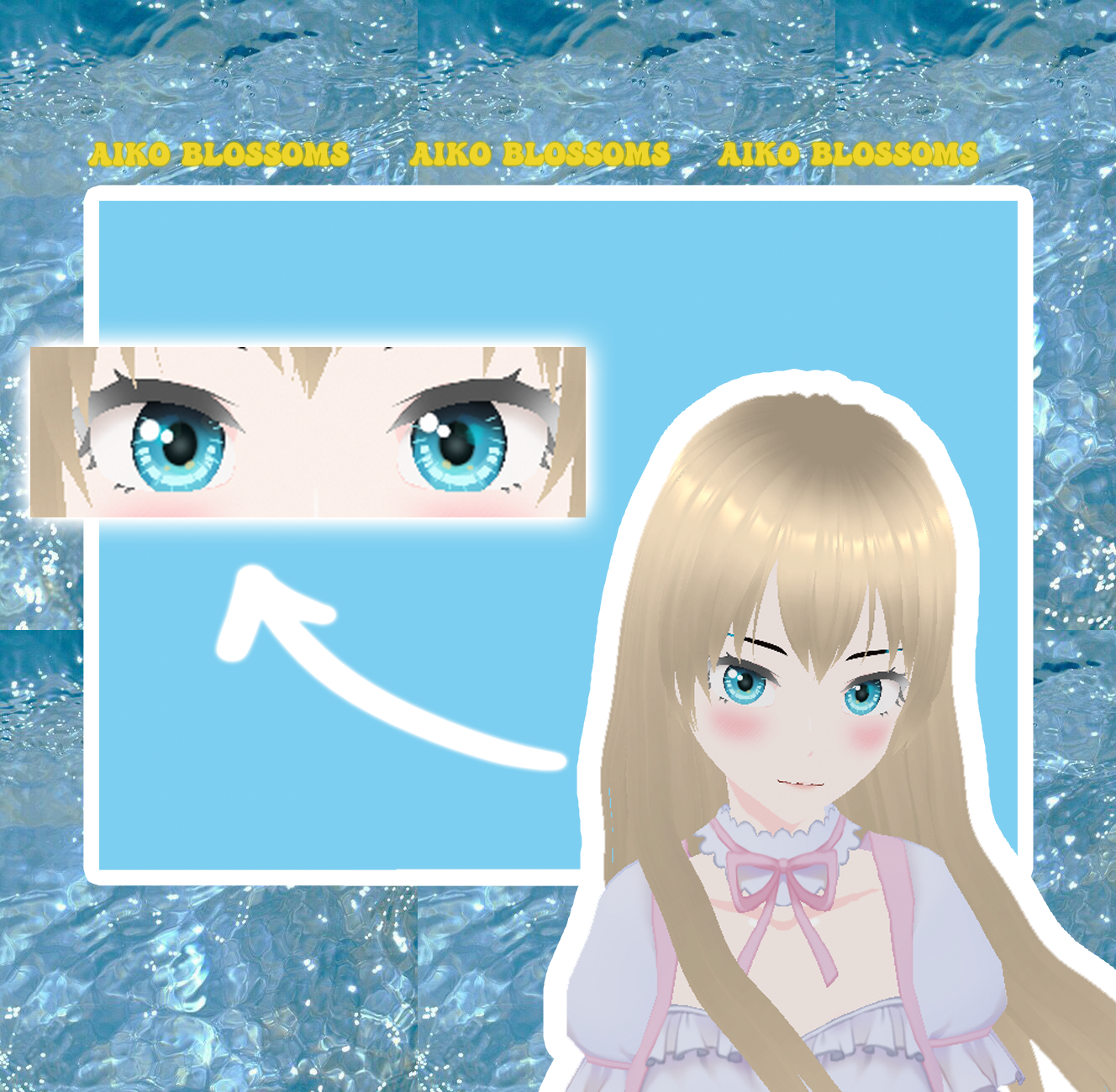 【Vroid】オレンジとブルーのアイテクスチャー Mesmerizing Orange & Blue eye textures ...