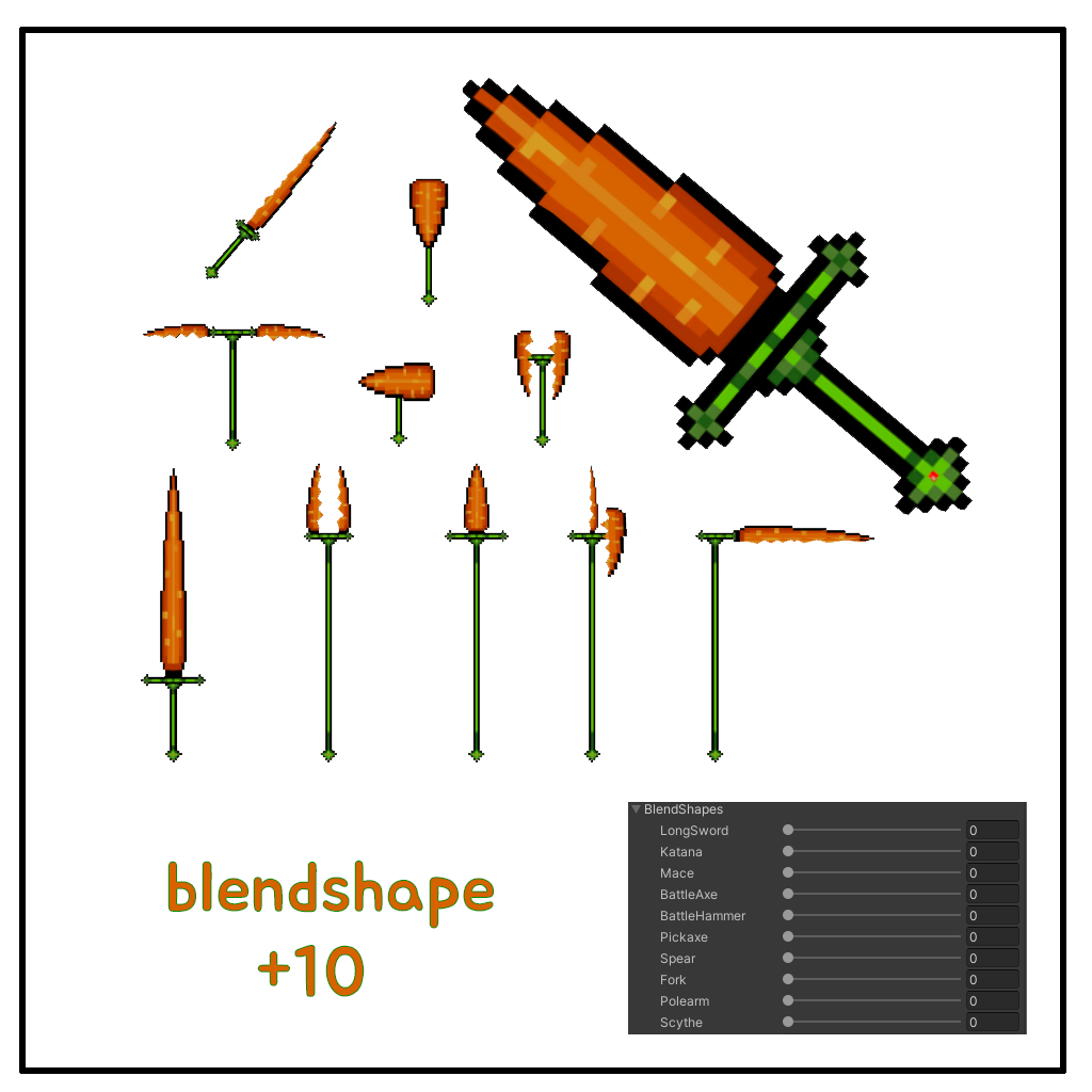 Carrot Sword - Hato's Nest - BOOTH