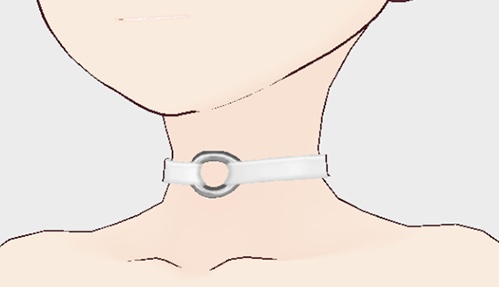 O-Ring Collar VRoid - pandemiia - BOOTH