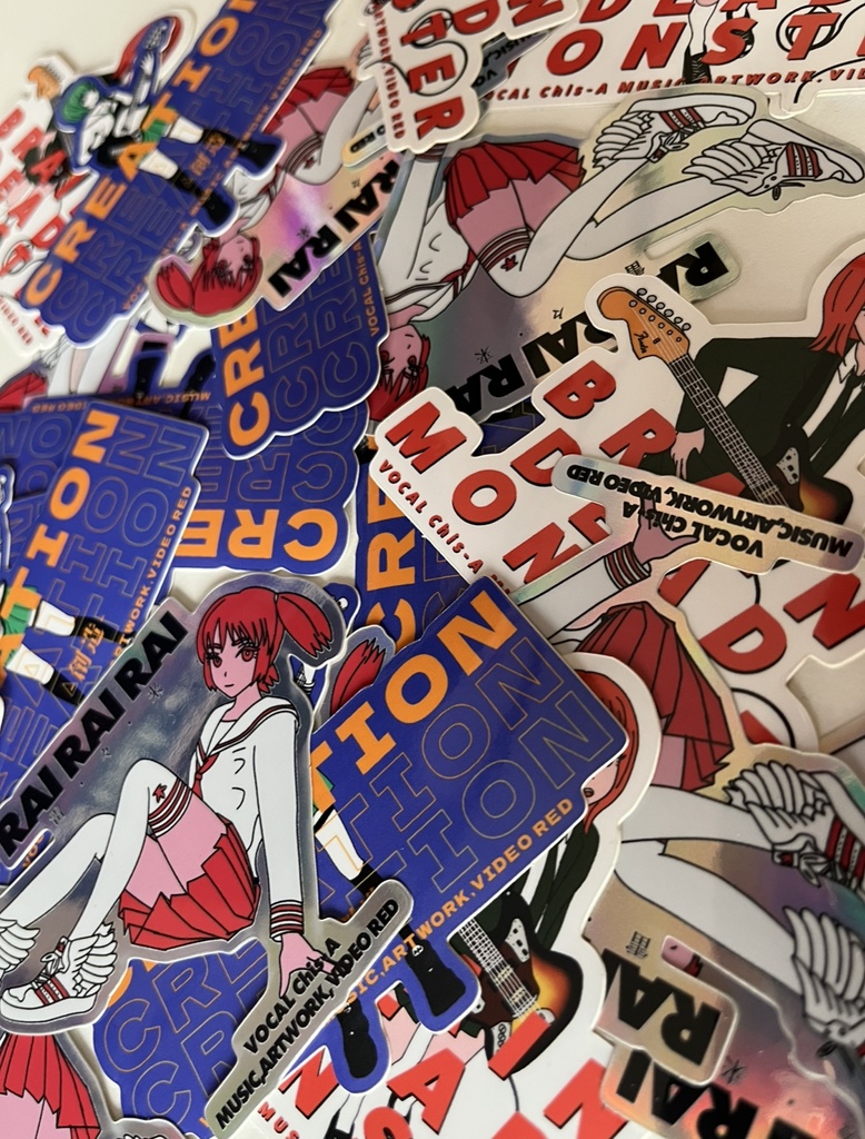 RED Sticker Pack - RED Official Shop - BOOTH