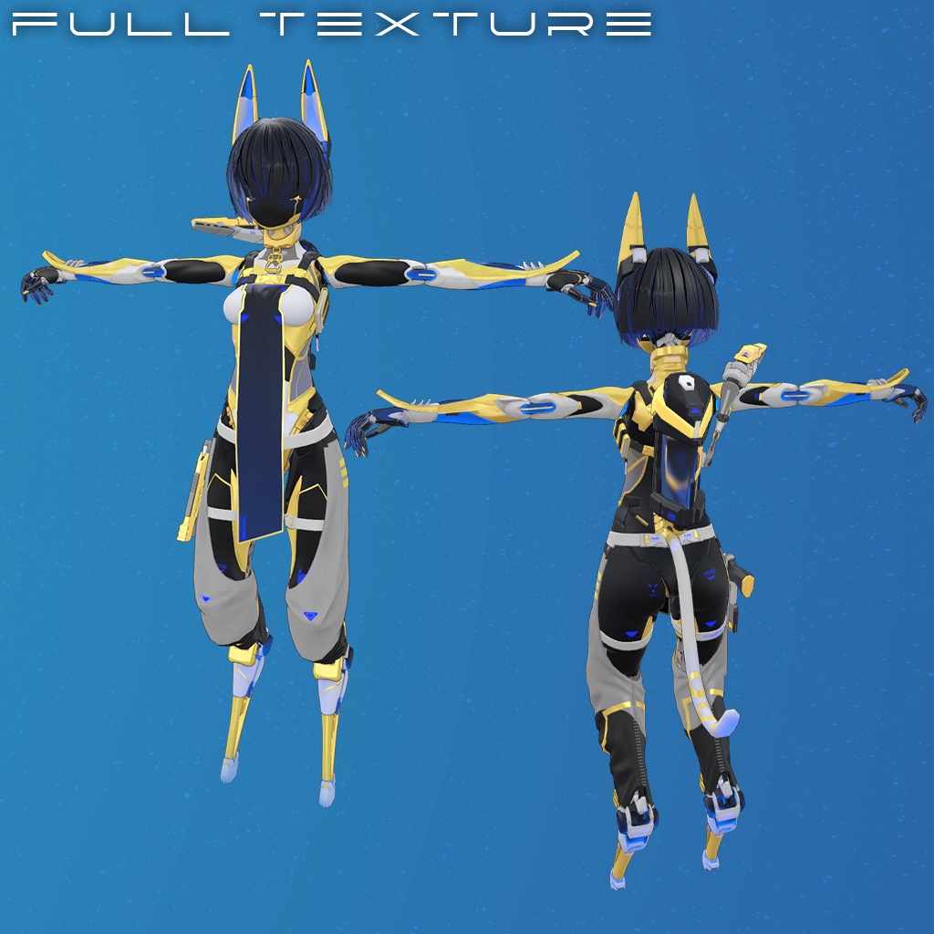 [VRCHAT] Lunar Explorer Texture for CYANT - kitsu - BOOTH