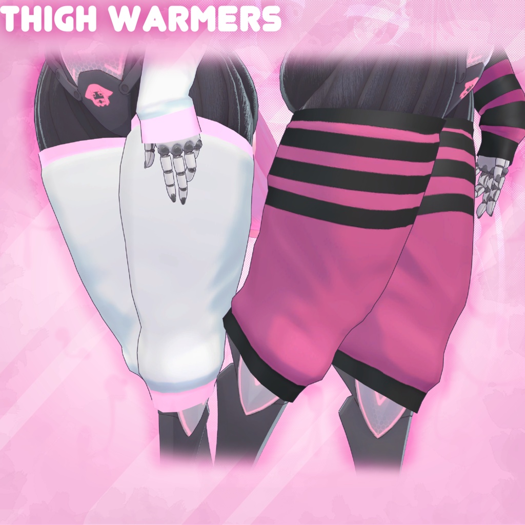 [VRCHAT] Limb Warmers for RARUH - kitsu - BOOTH