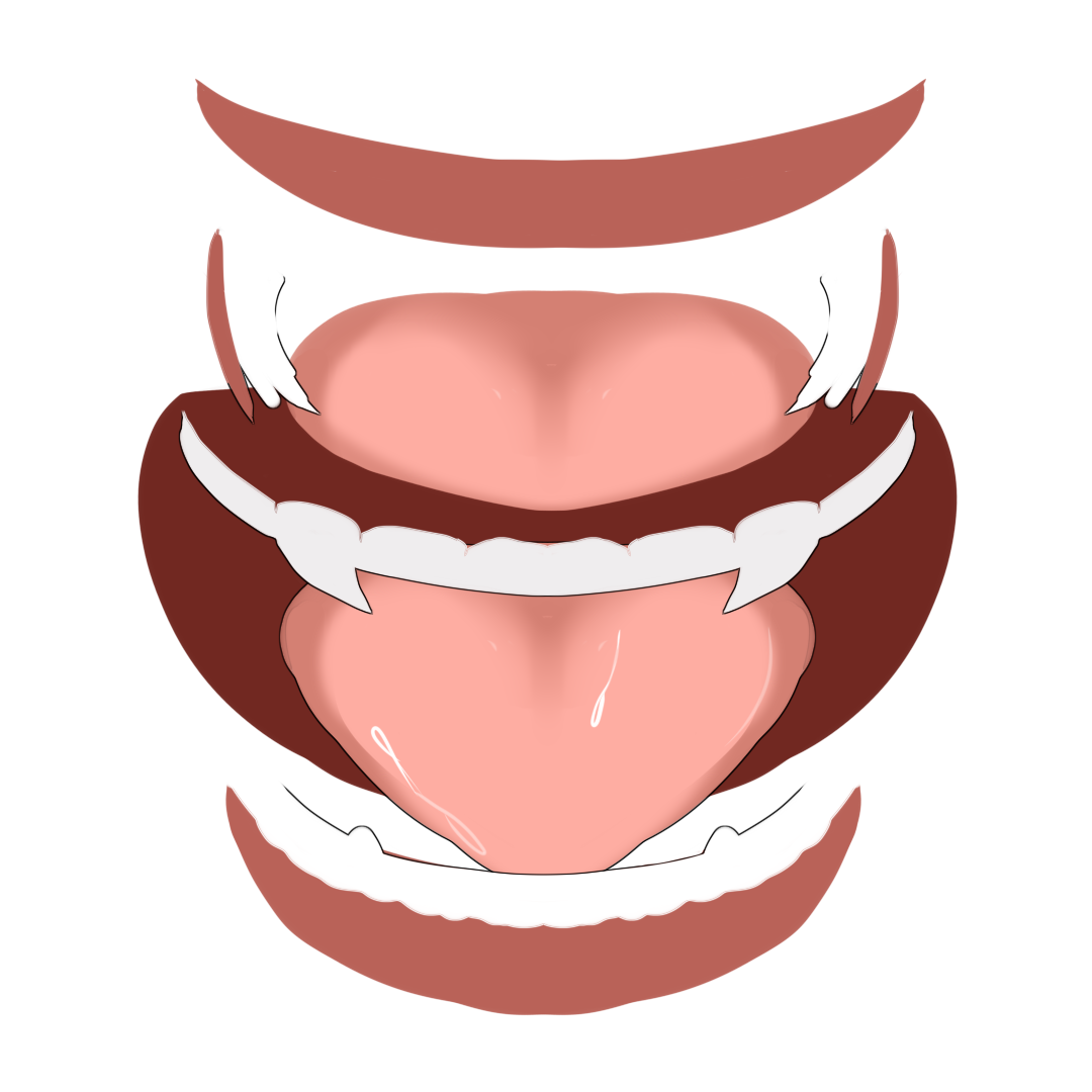 mouth ready for rig vbridger LIVE2D VTS - 口はリグの準備ができています - - subcandyvt - BOOTH