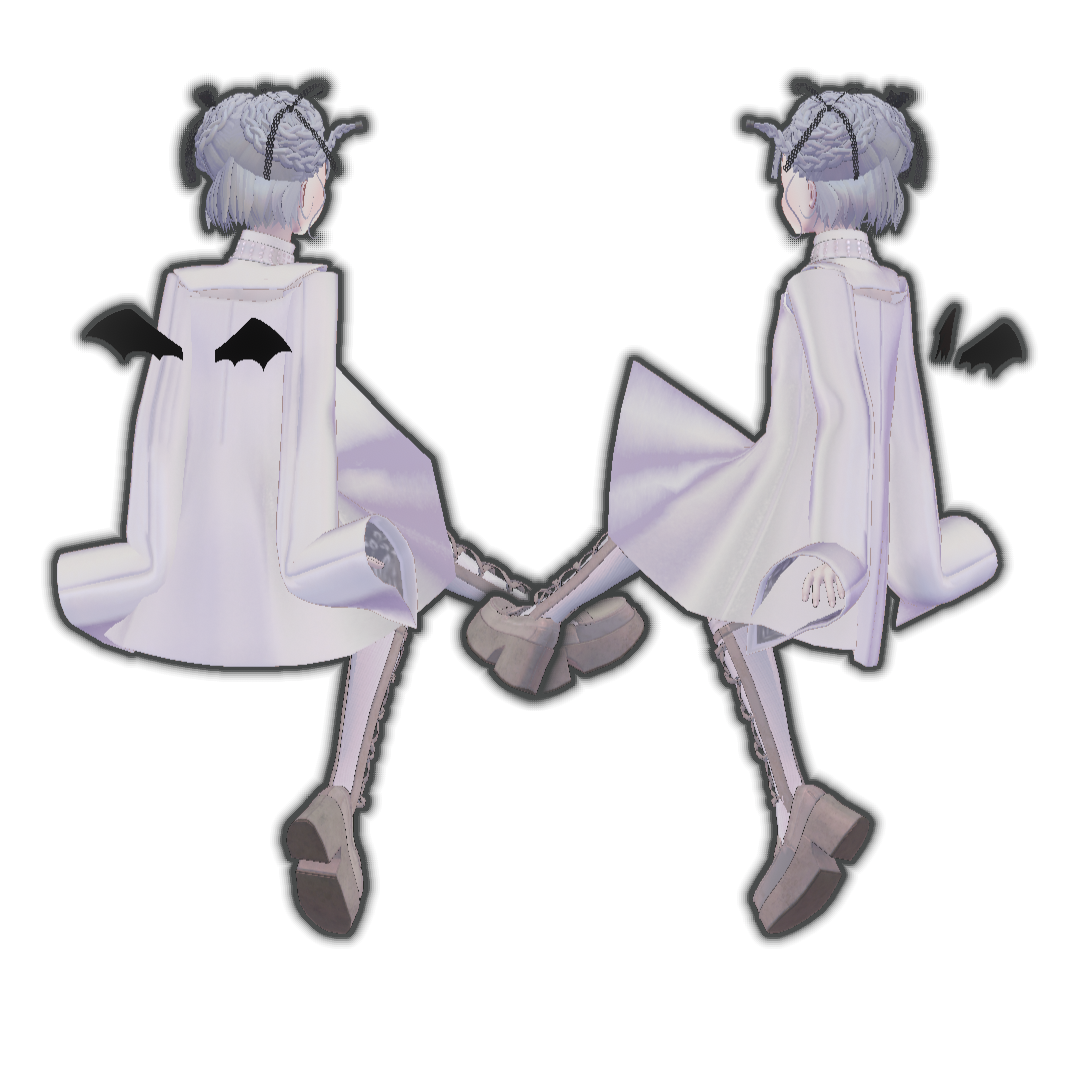 Little Devil's Wings 小悪魔翼 ㅣ3D Model VRchat - smallstore - BOOTH