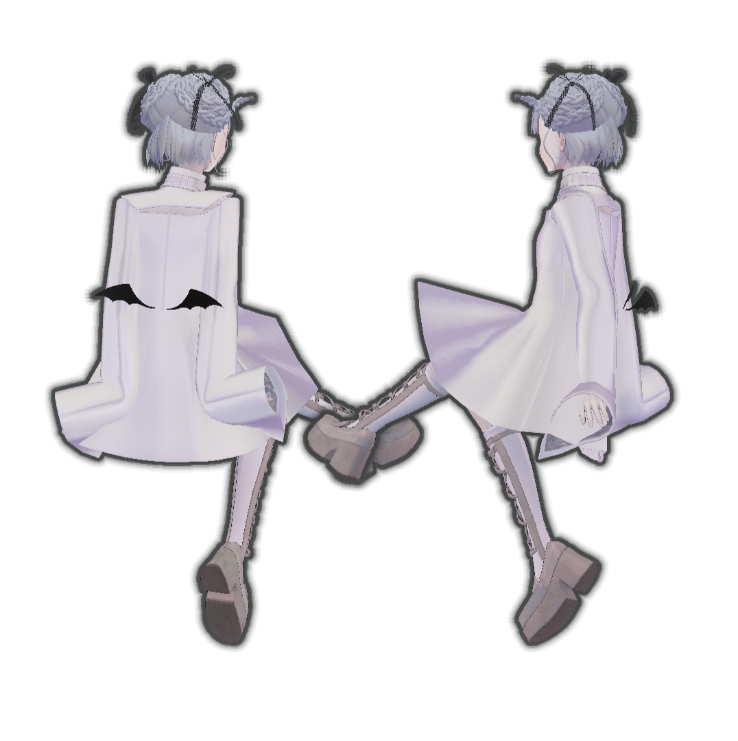 Little Devil's Wings 小悪魔翼 ㅣ3D Model VRchat - smallstore - BOOTH
