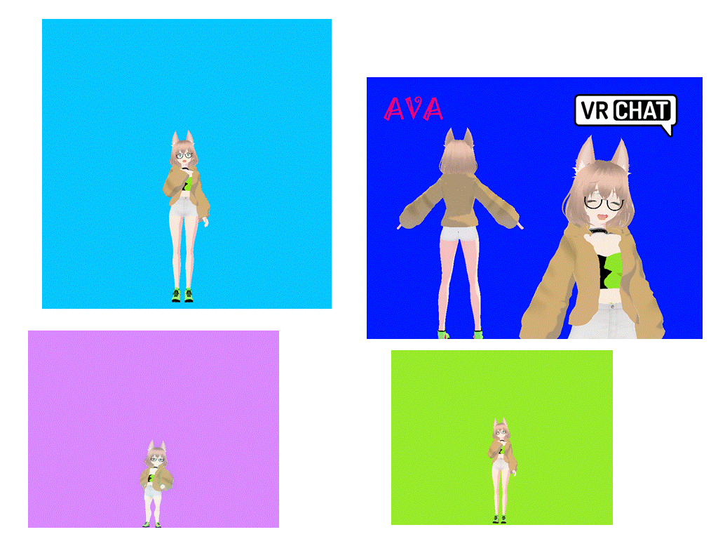 VRoid avatar modal sample #1 Vtuber model - Darmangy - BOOTH