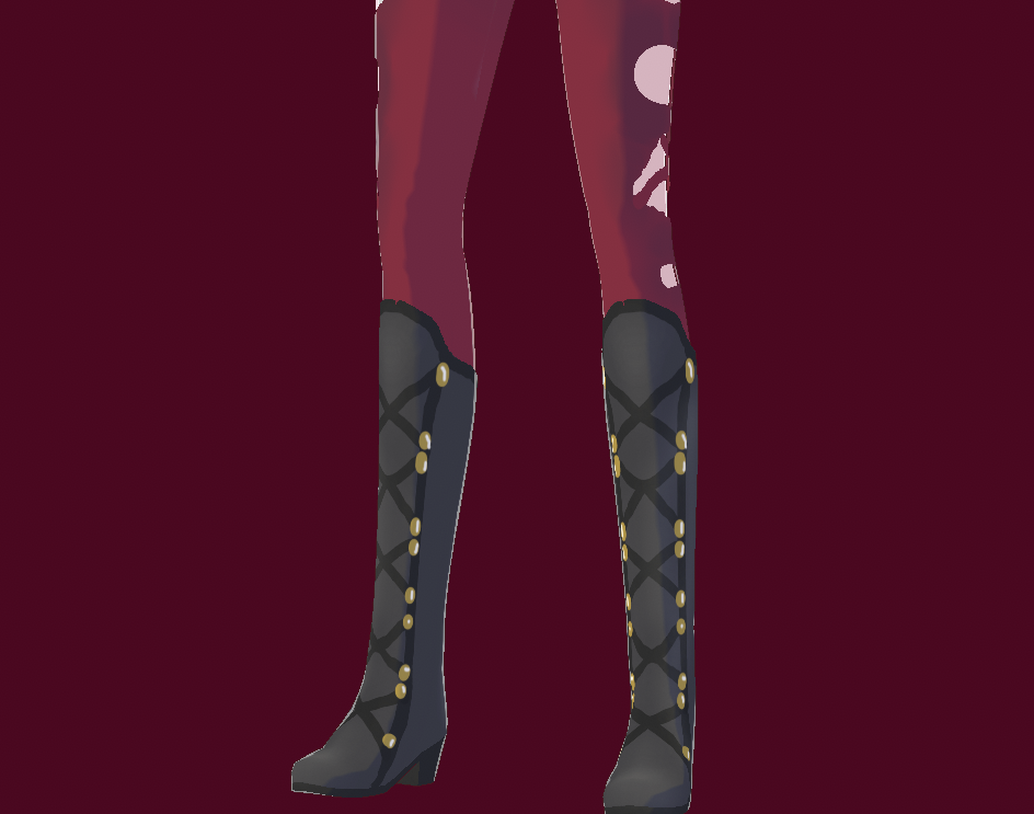 Charming Gothic high rise boots - Darmangy - BOOTH