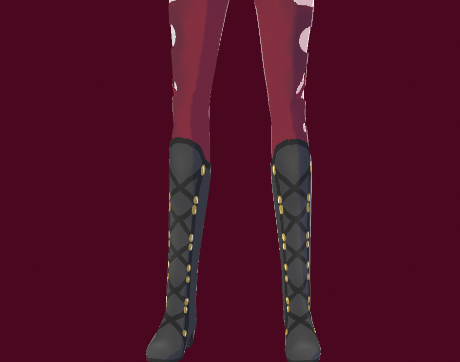 Charming Gothic high rise boots - Darmangy - BOOTH