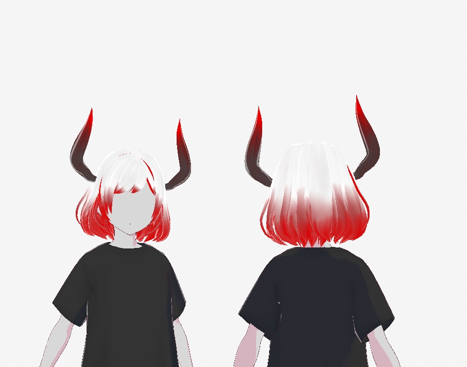 VRoid horns pack - Darmangy - BOOTH