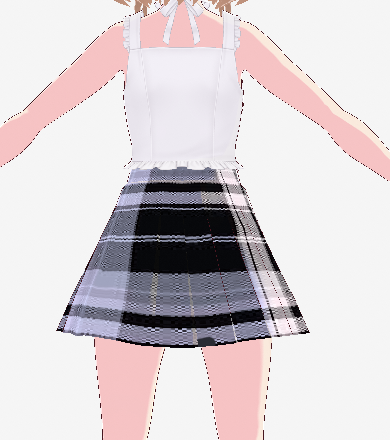 VRoid plaid skirt - Darmangy - BOOTH