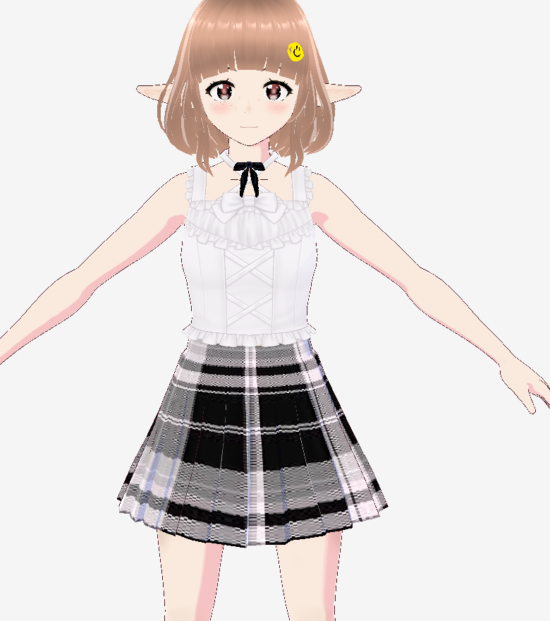 VRoid plaid skirt - Darmangy - BOOTH