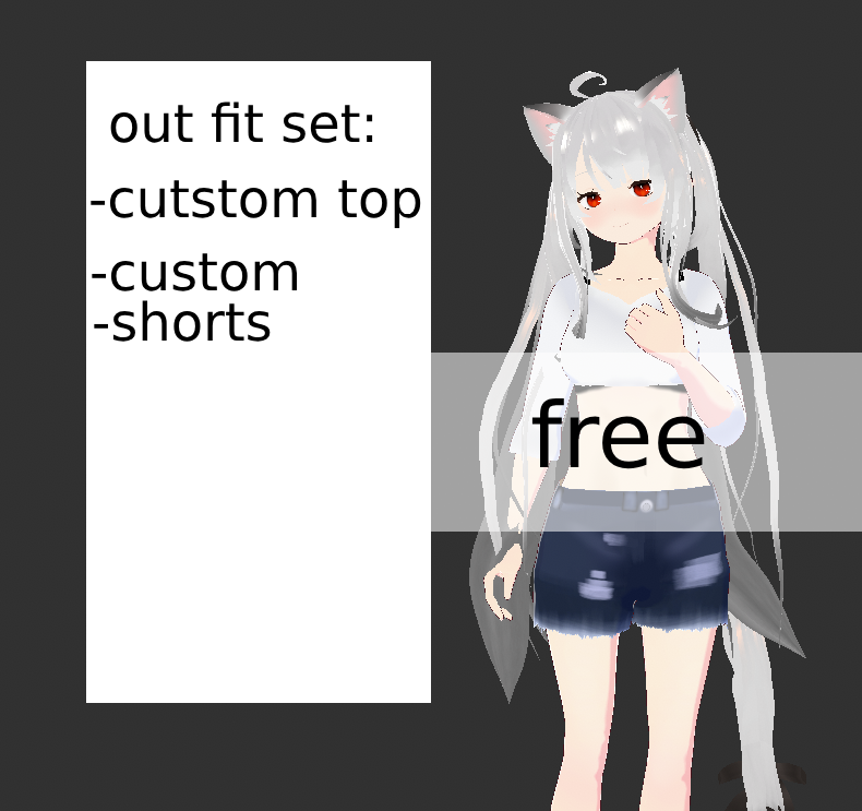 VRoid outfitset1 - Darmangy - BOOTH
