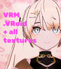 READY TO USE VT model VRoid Name: Fern - Darmangy - BOOTH