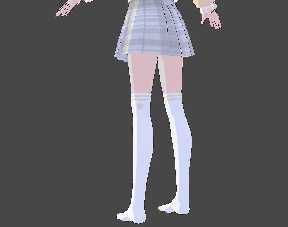 outfit set for VRoid: light cardigan set - Darmangy - BOOTH