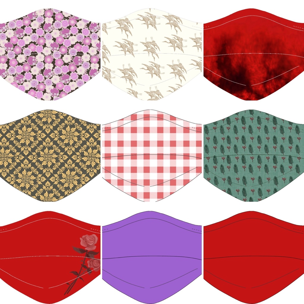 【VTuber向け】マスク 素材 / face mask 全18種〈透過png〉※無料あり - EMILY SHOP - BOOTH