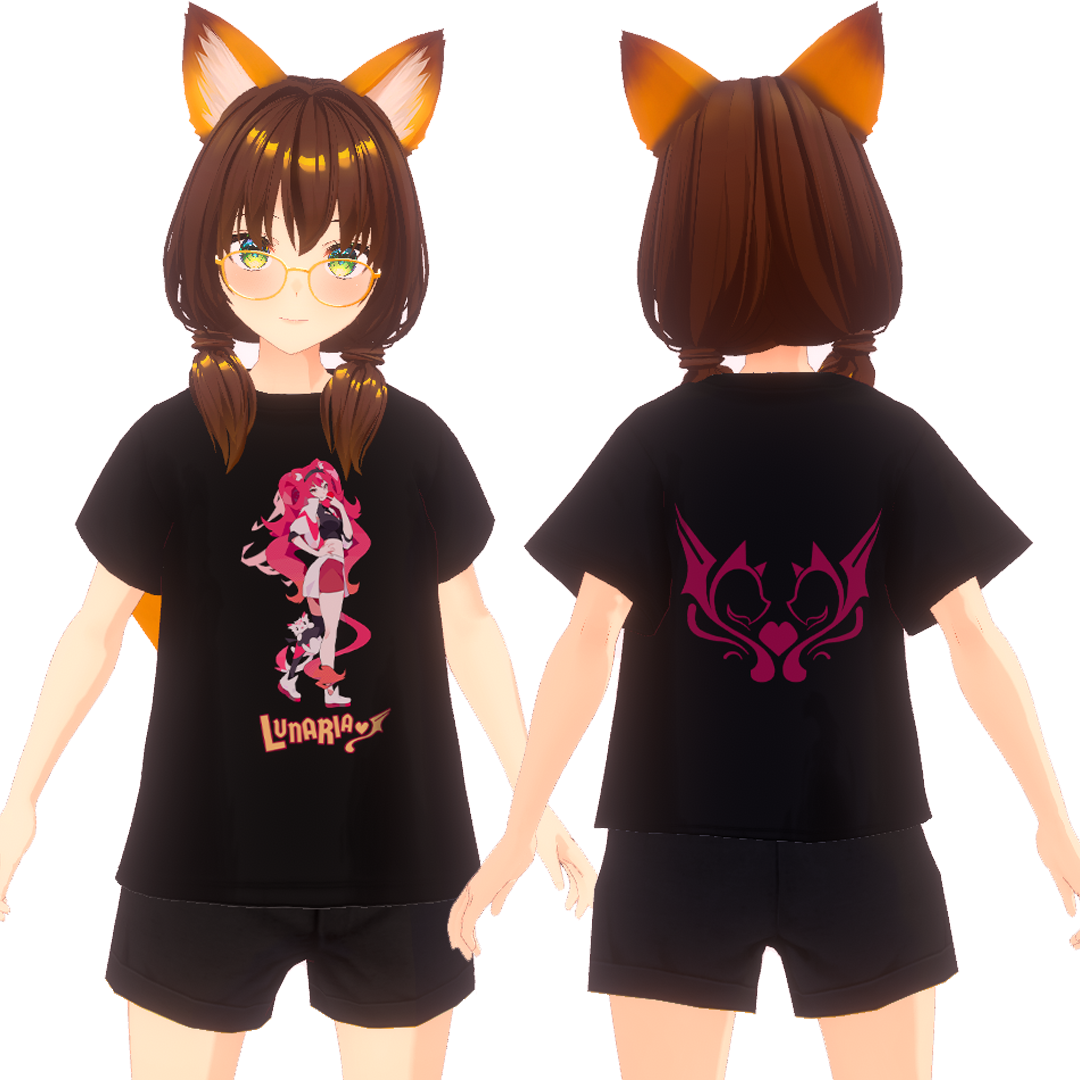 FREE VRoid Lunaria Fan Shirt - Lunaria Ayaren - BOOTH