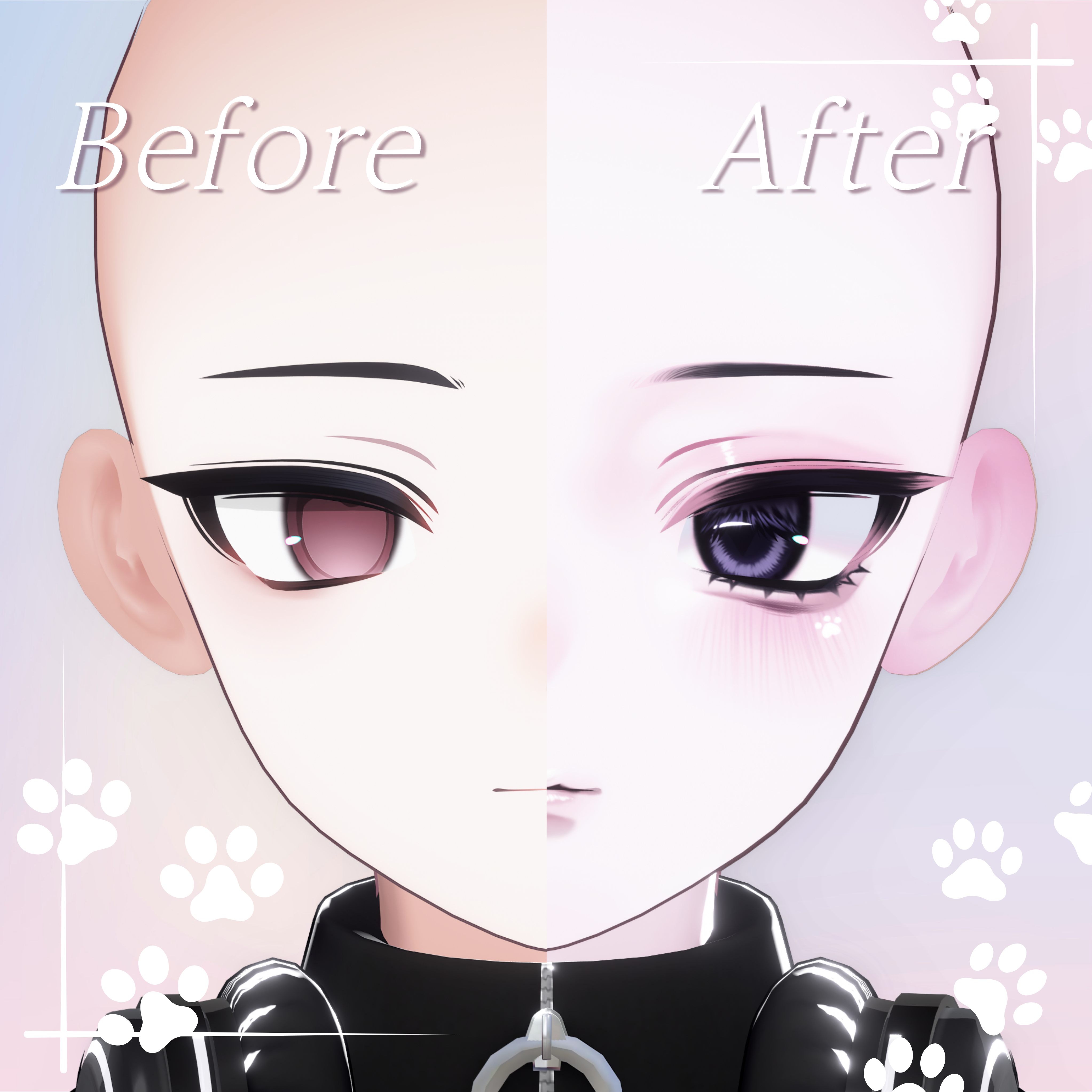 【ノイズ（noiz）RE】Dear April Makeup & Eye texture - Pué A - BOOTH