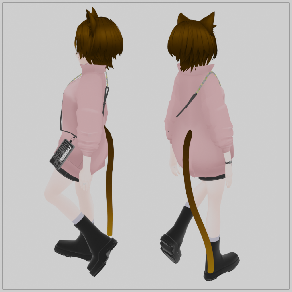 Half Zip_styling / VRchatアバター用ウェア(.stアバター/一色晴対応) - ONEST - BOOTH