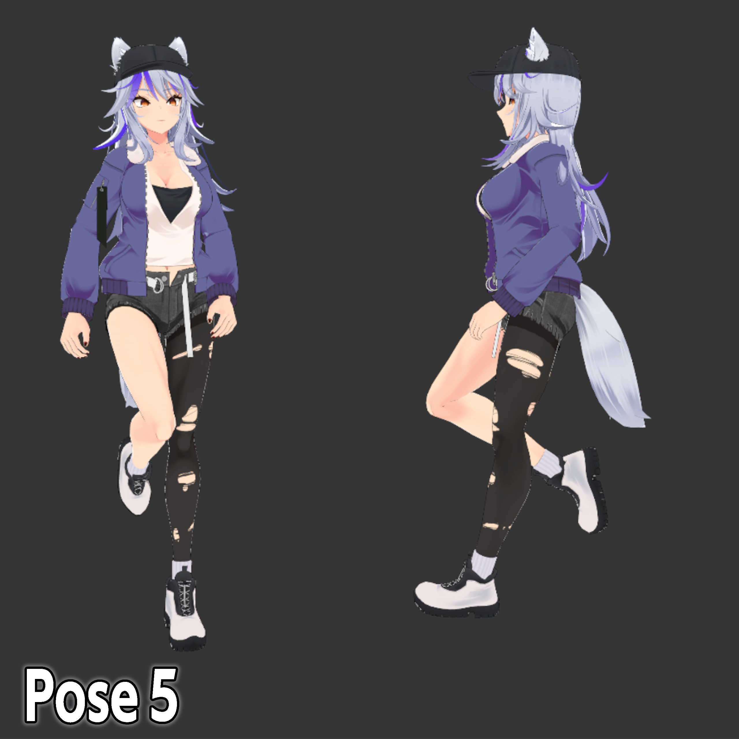 [VRChat] Animation poses - ThatFatKidsMom - BOOTH