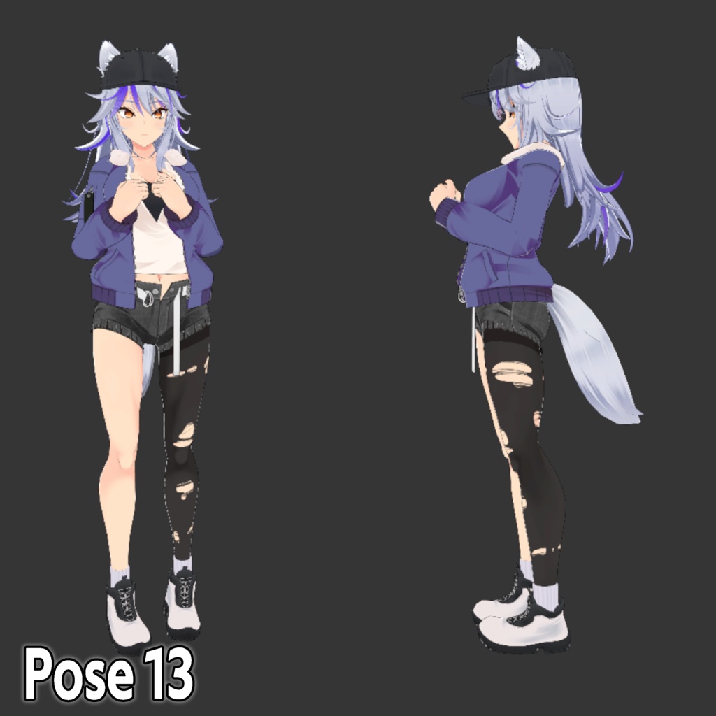 [VRChat] Pose pack 1 - ThatFatKidsMom - BOOTH