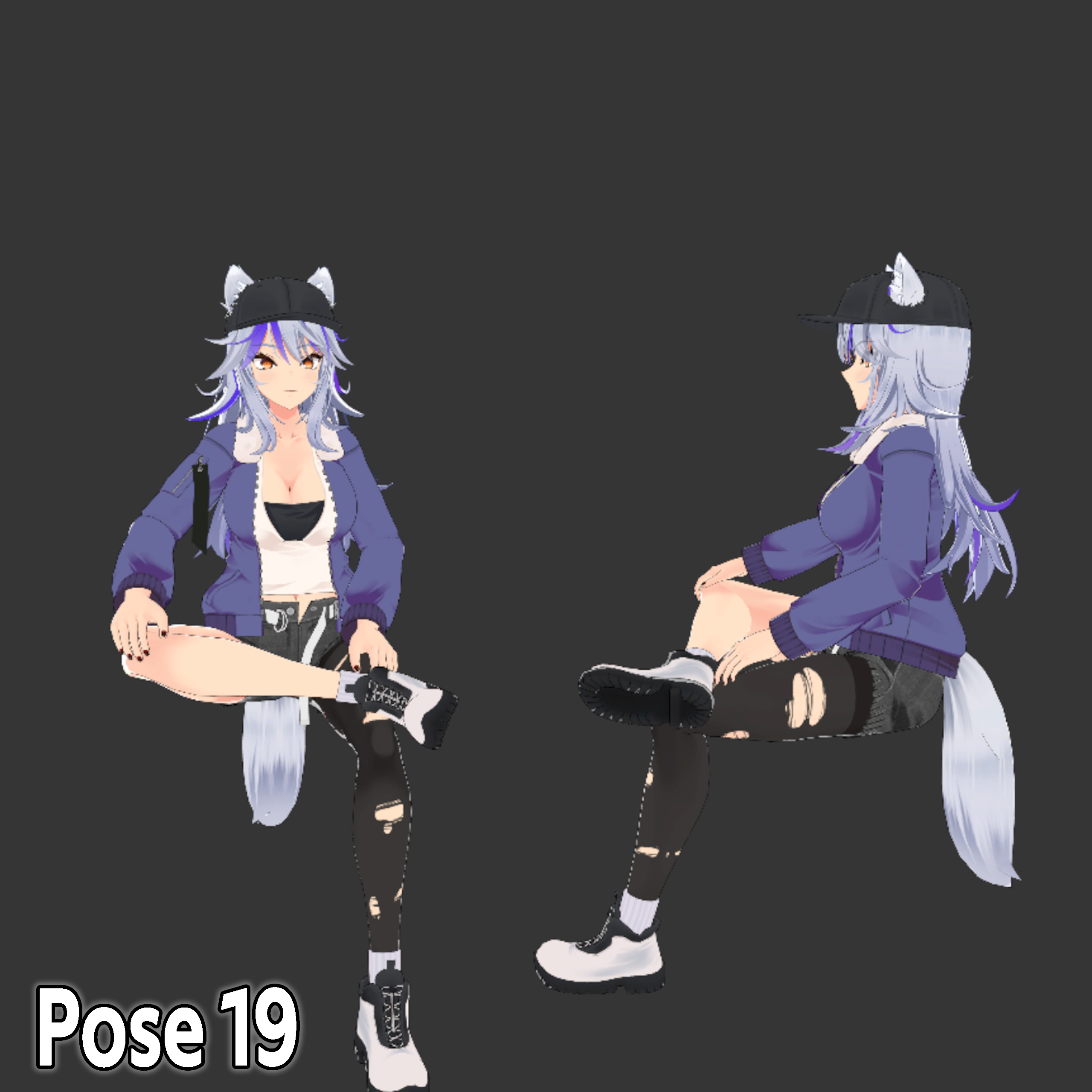 [VRChat] Pose pack 1 - ThatFatKidsMom - BOOTH