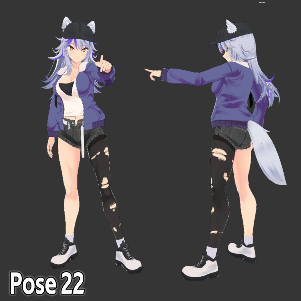 [VRChat] Pose pack 1 - ThatFatKidsMom - BOOTH