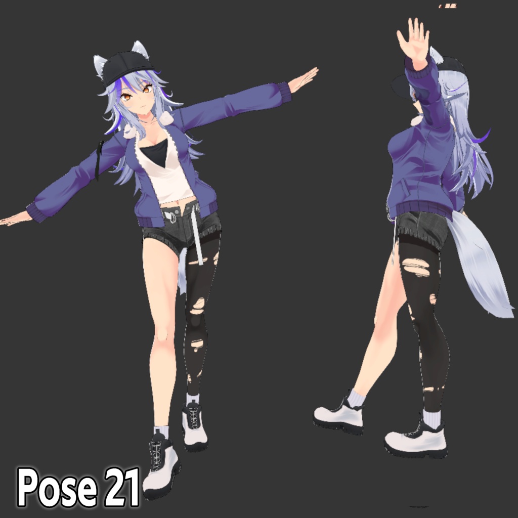 [VRChat] Pose pack 1 - ThatFatKidsMom - BOOTH