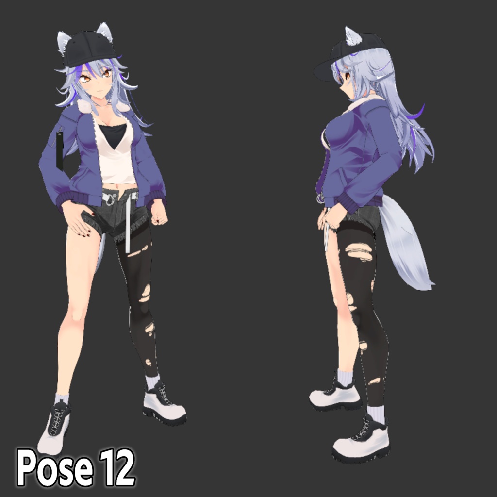 [VRChat] Pose pack 1 - ThatFatKidsMom - BOOTH