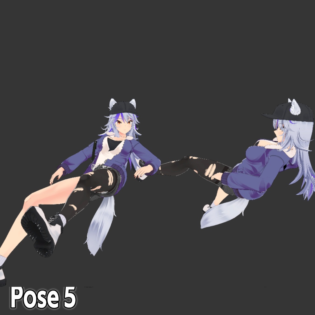 [VRChat] Pose pack 1 - ThatFatKidsMom - BOOTH