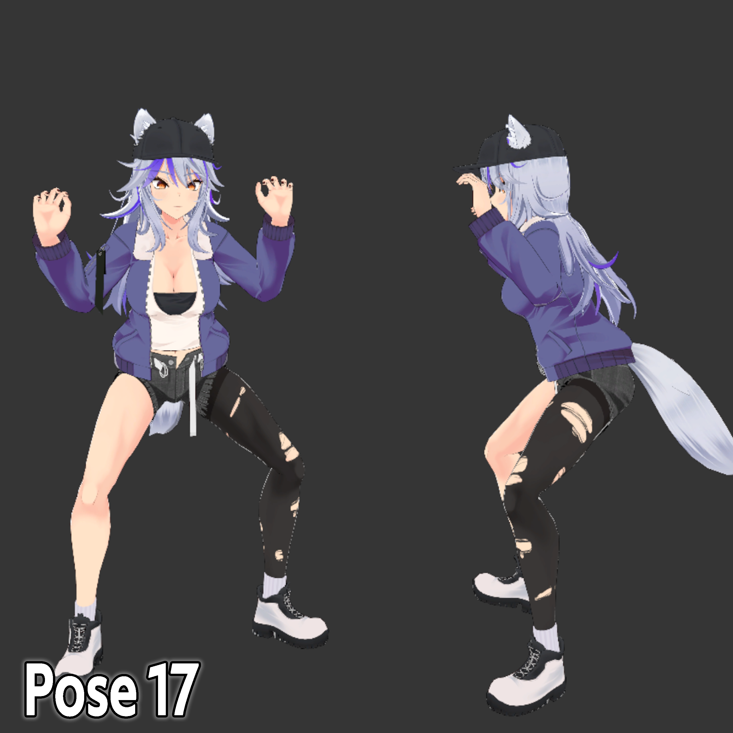 [VRChat] Pose pack 1 - ThatFatKidsMom - BOOTH