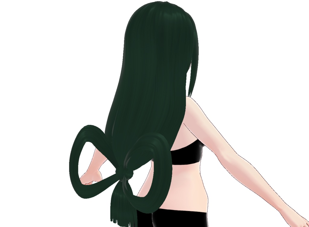 [Vroid] Tsuyu Asui (蛙吹 梅雨) Hair Preset - 僕のヒーローアカデミア - Waku Waku Cosplay! - BOOTH