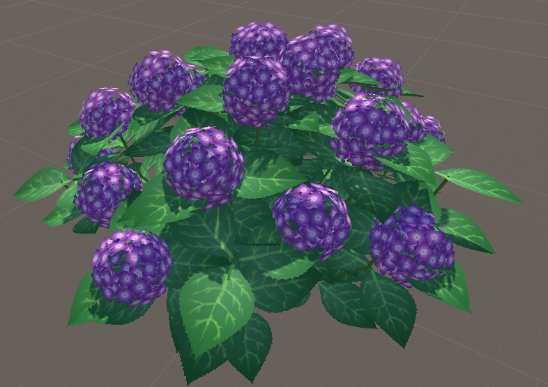 VRchat向けの紫陽花(Hydrangea) - Imaginary Caravan by Coquelicotz - BOOTH