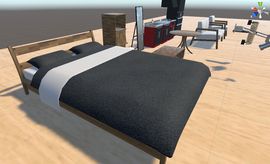 VRChat向け家具セット(3) - Imaginary Caravan - BOOTH