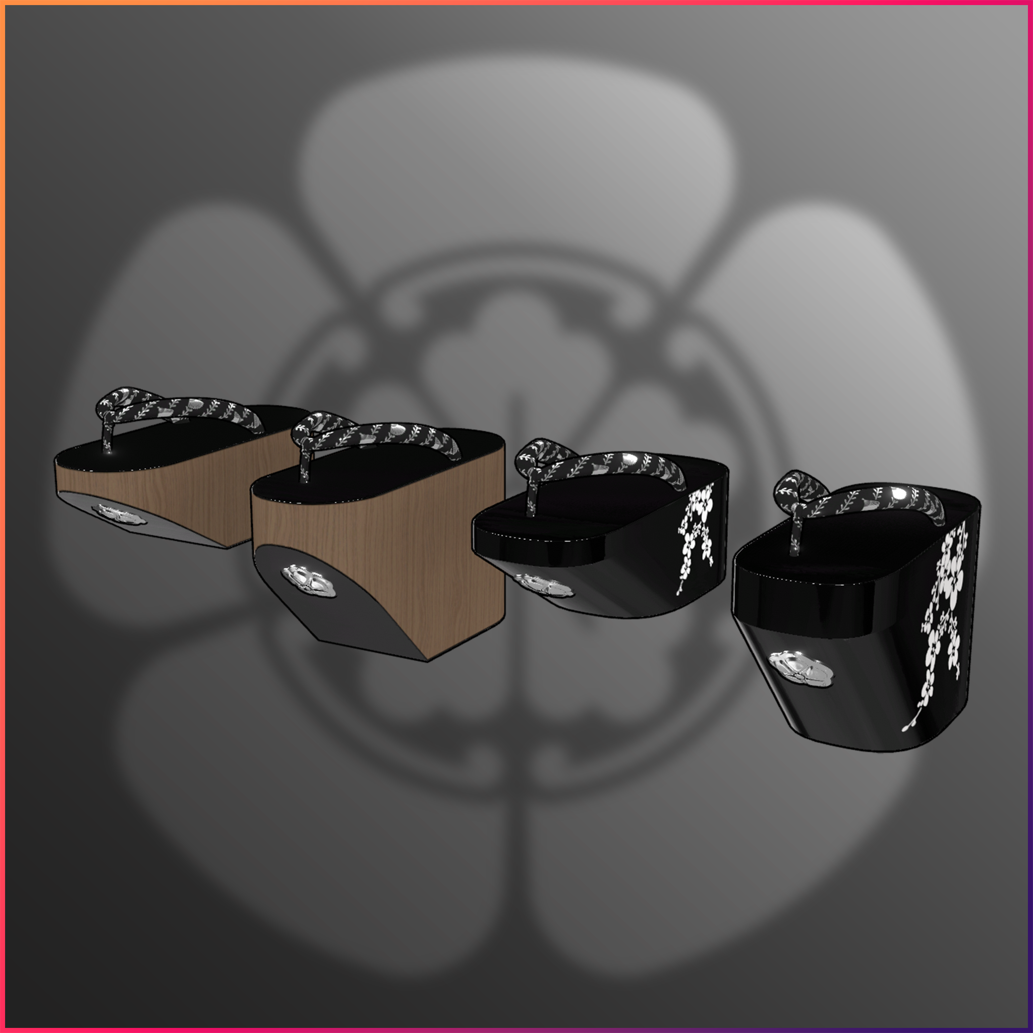 Okobo Shoes [おこぼ靴] - AdamRT - BOOTH