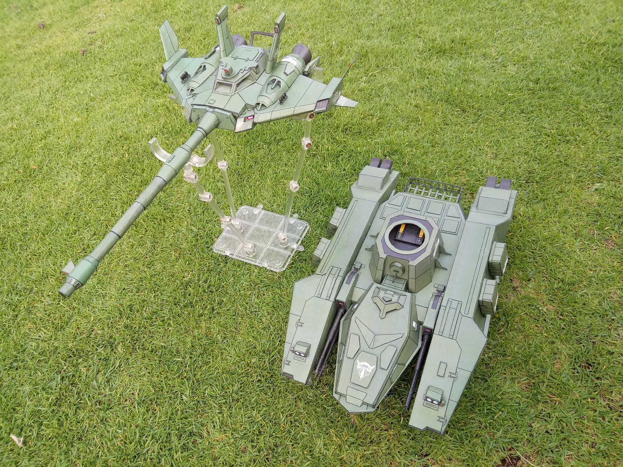 Magella Tank 3D (papercraft) - lynette-san - BOOTH