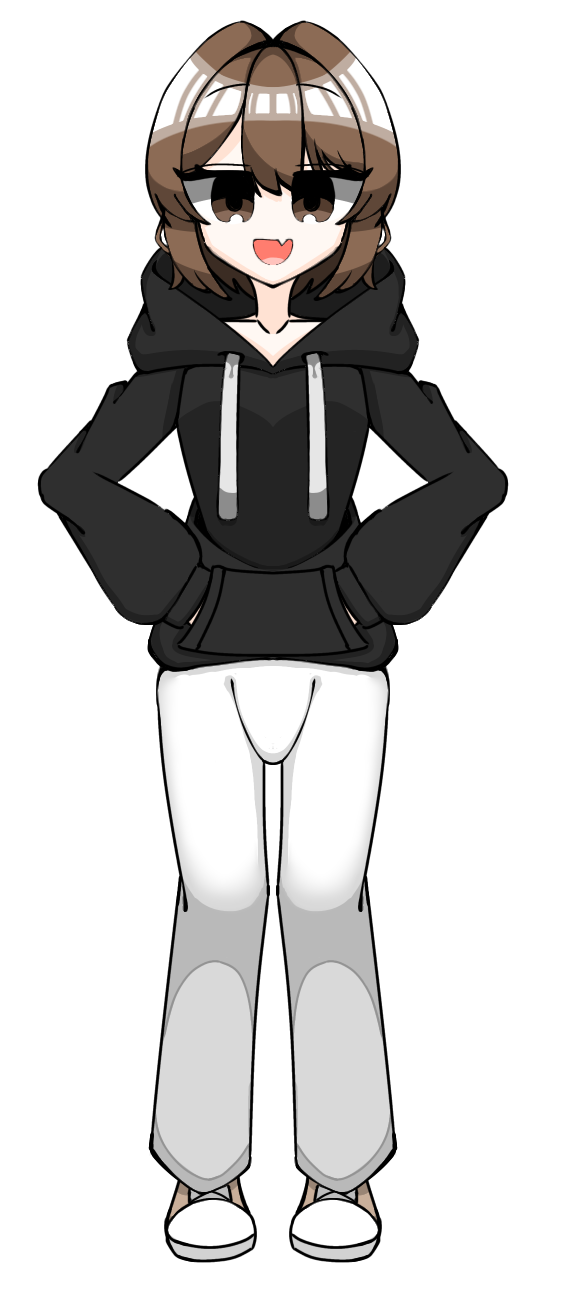 パーカー系お姉さん立ち絵 - dorothy-neal - BOOTH