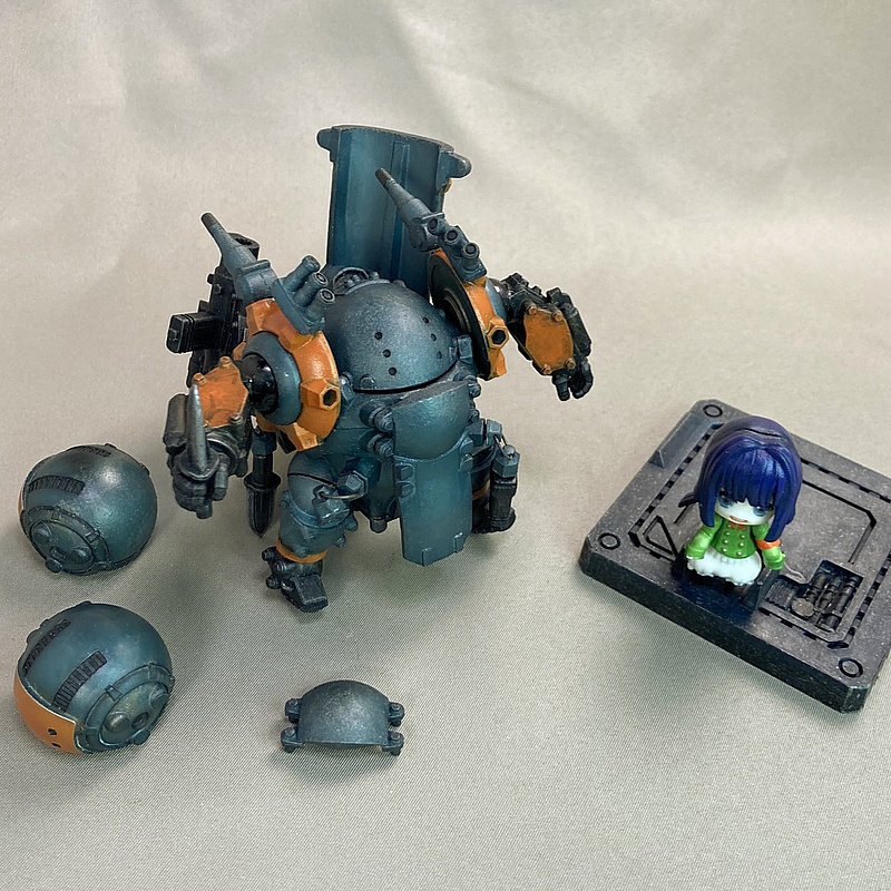 LOLIBOT:ロリボット レジン製組み立てキット - anime3dcg プロパー屋 - BOOTH