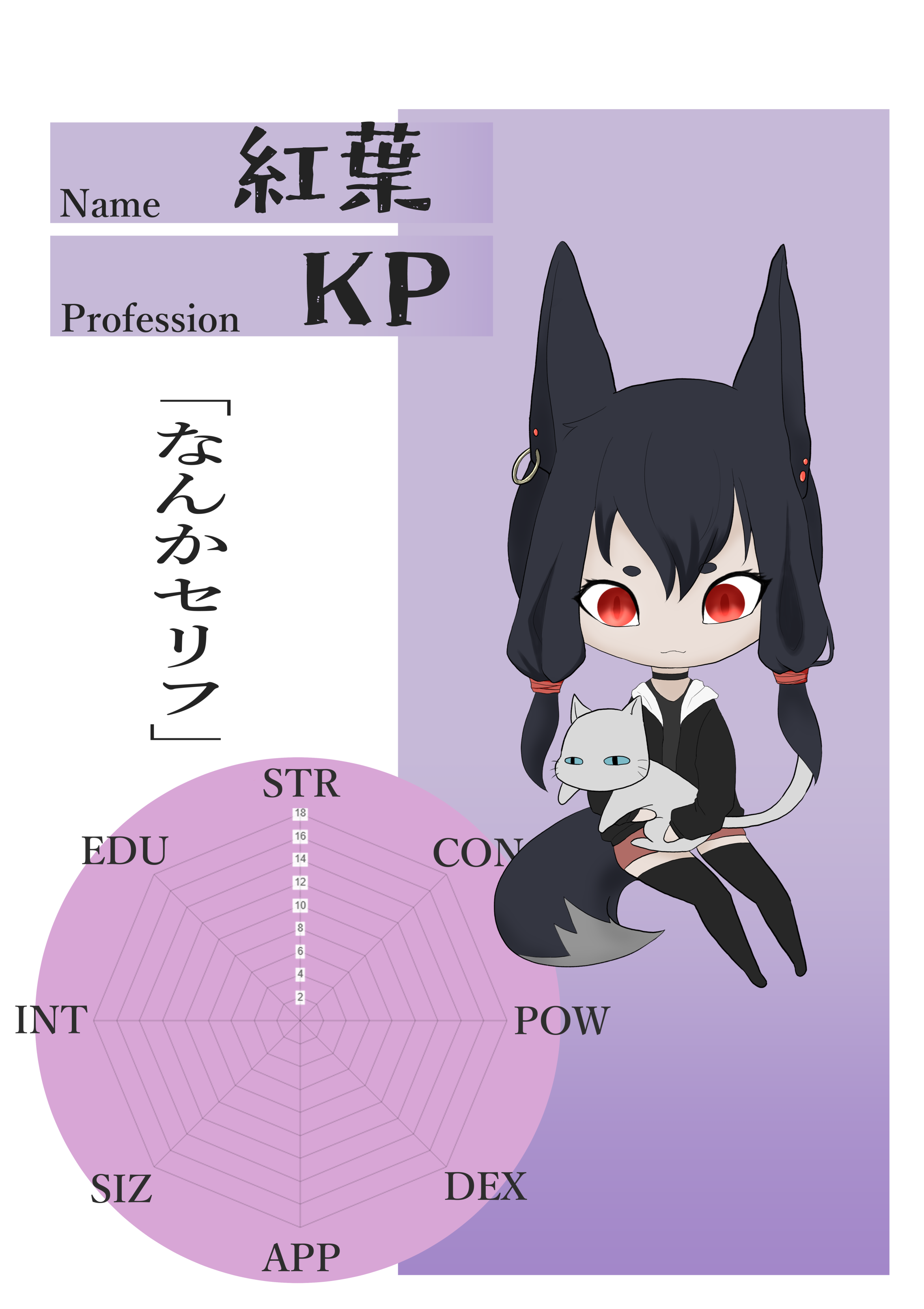 TRPG探索者立ち絵テンプレート - くれはんち。 - BOOTH