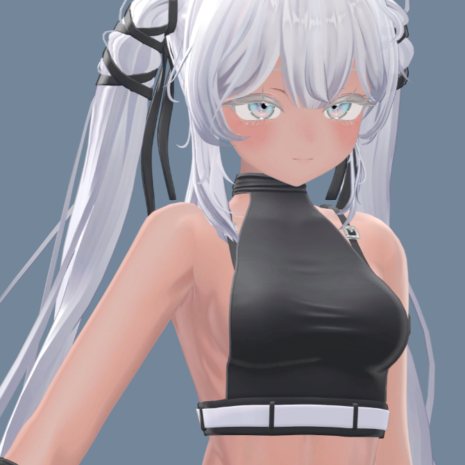 【Sio対応】儚げDarkElfシリーズ ふさふさまつ毛Makeup＆あいどるBodyTexture - 雑貨屋SUZU - BOOTH