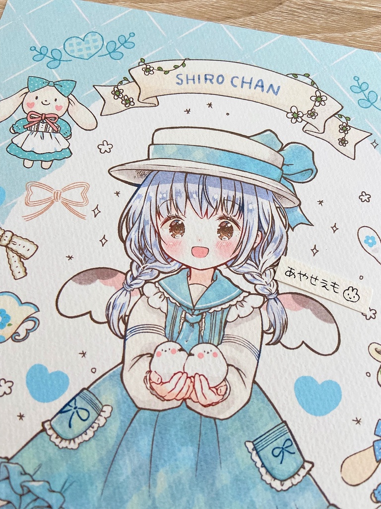 アートカード B5 カントリーなしろちゃん - Coco*Rabbit - BOOTH