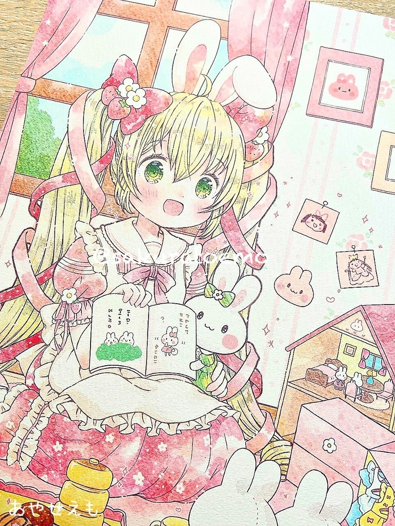 アートカード B5 おままごと - Coco*Rabbit - BOOTH