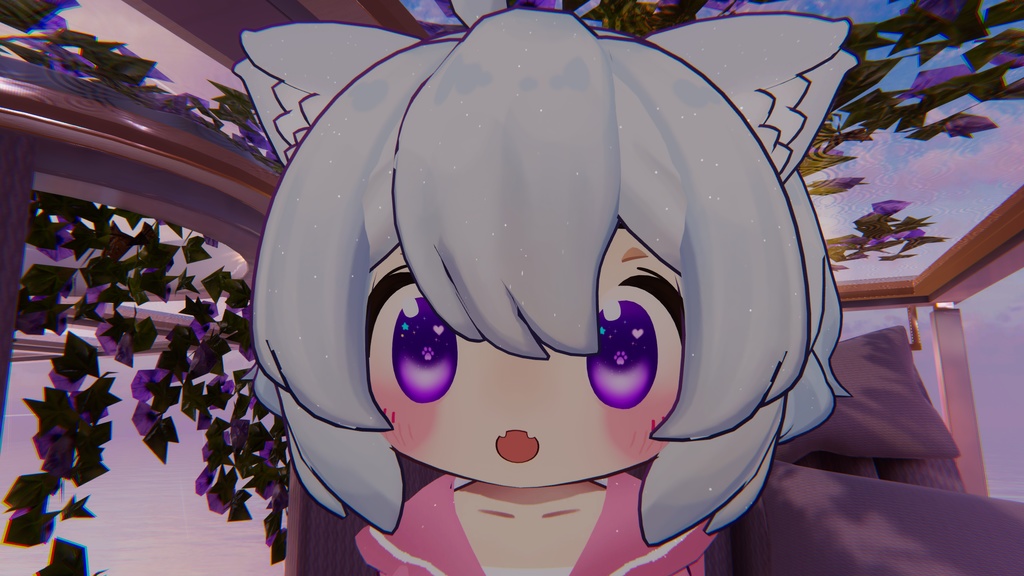 VRChat ♡ Neko Glitter Eye Texture for Mamehinata /まめひなた - catalola - BOOTH