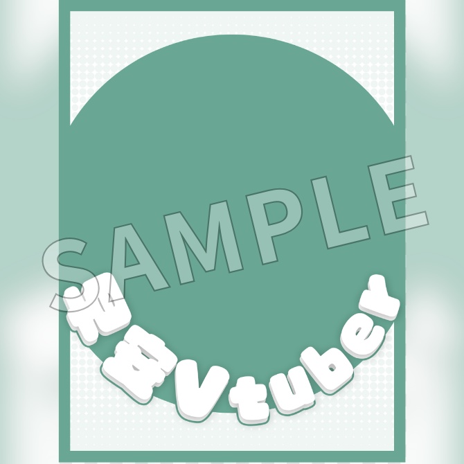 【FREE】Good Morning Vtuber Frame in Chinese - Honey Terrace - BOOTH