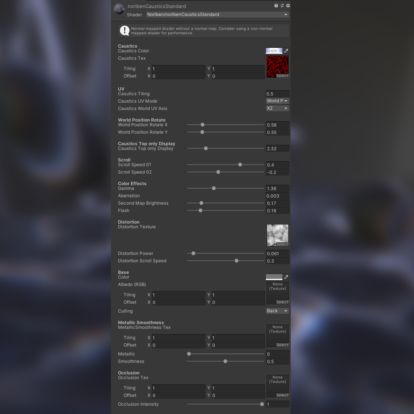 コースティクスプロジェクターシェーダー / Caustics Projector Shader - NORIBEN LUNCH -のりべん専門店- - BOOTH